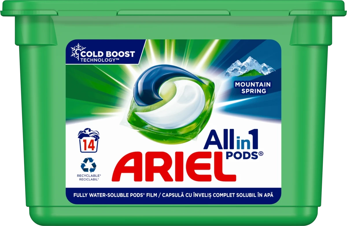 ARIEL PODS Mountain spring kapsule za veš 14kom - Cene i Akcije