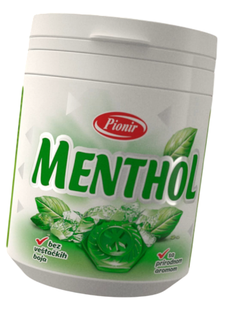 Bombone PIONIR Menthol to go 100g - Cene i Akcije