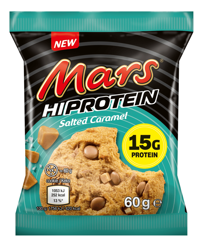 Keks MARS Hi protein cookies salted caramel 60g - Cenoteka