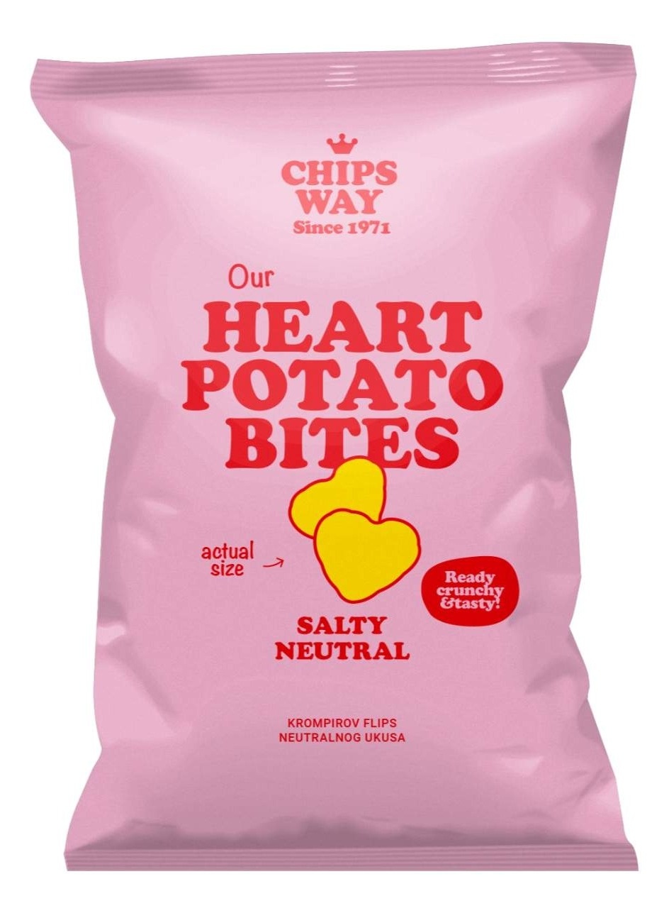 Flips CHIPS WAY srce 50g - Cenoteka