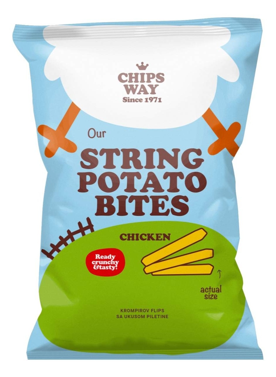 Flips CHIPS WAY štapić piletina 35g - Cenoteka