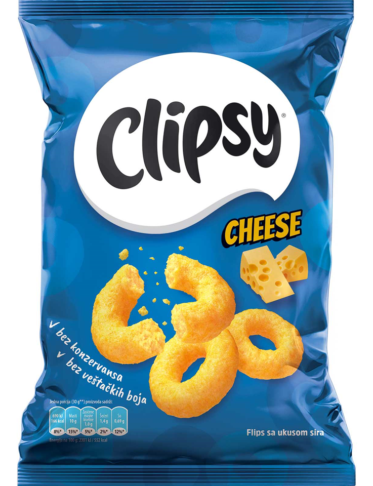 Flips CLIPSY Marbo cheese 30g - Cenoteka