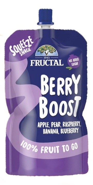 FRUCTAL voćni pire berry boost 200g - Cenoteka