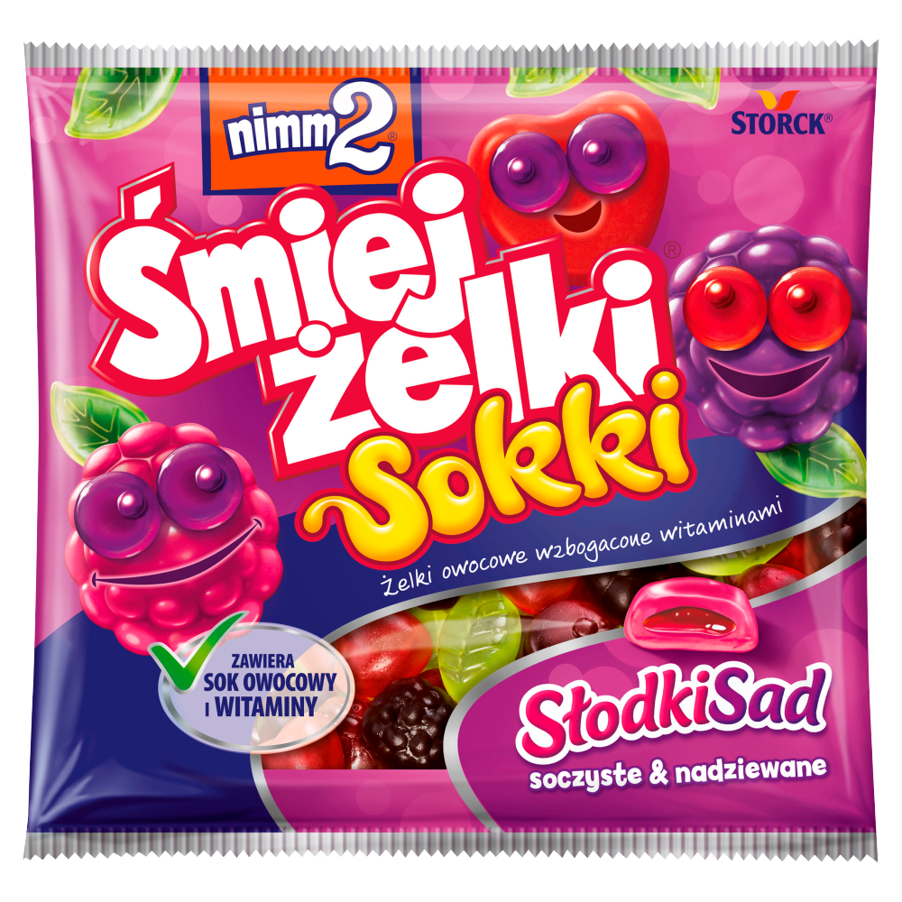 Gumene bombone NIMM2 crveno voće 90g - Cenoteka