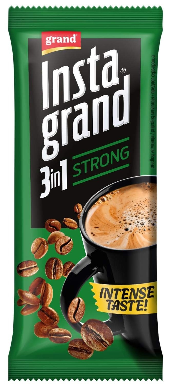 Instant kafa GRAND 3in1 strong 14g - Cenoteka