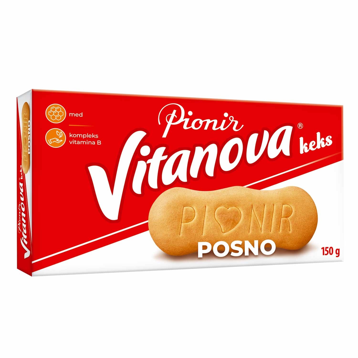 Keks PIONIR Vitanova posni 150g - Cenoteka