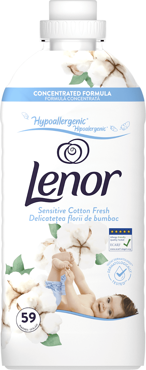 LENOR Sensitive omekšivač za veš 59 pranja (1,239l) - Cenoteka