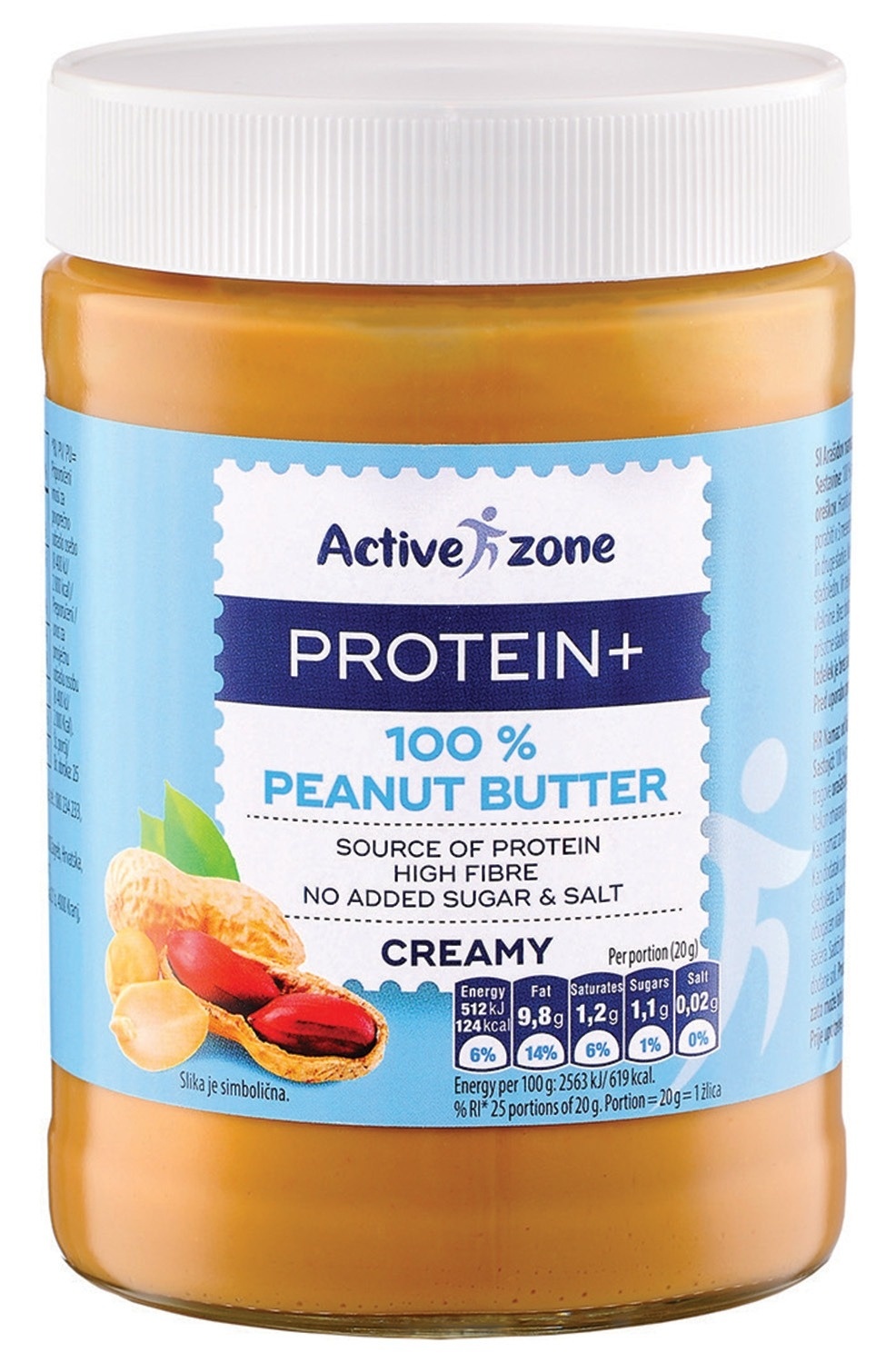 Namaz ACTIVE ZONE kikiriki 100% 500g - Cenoteka