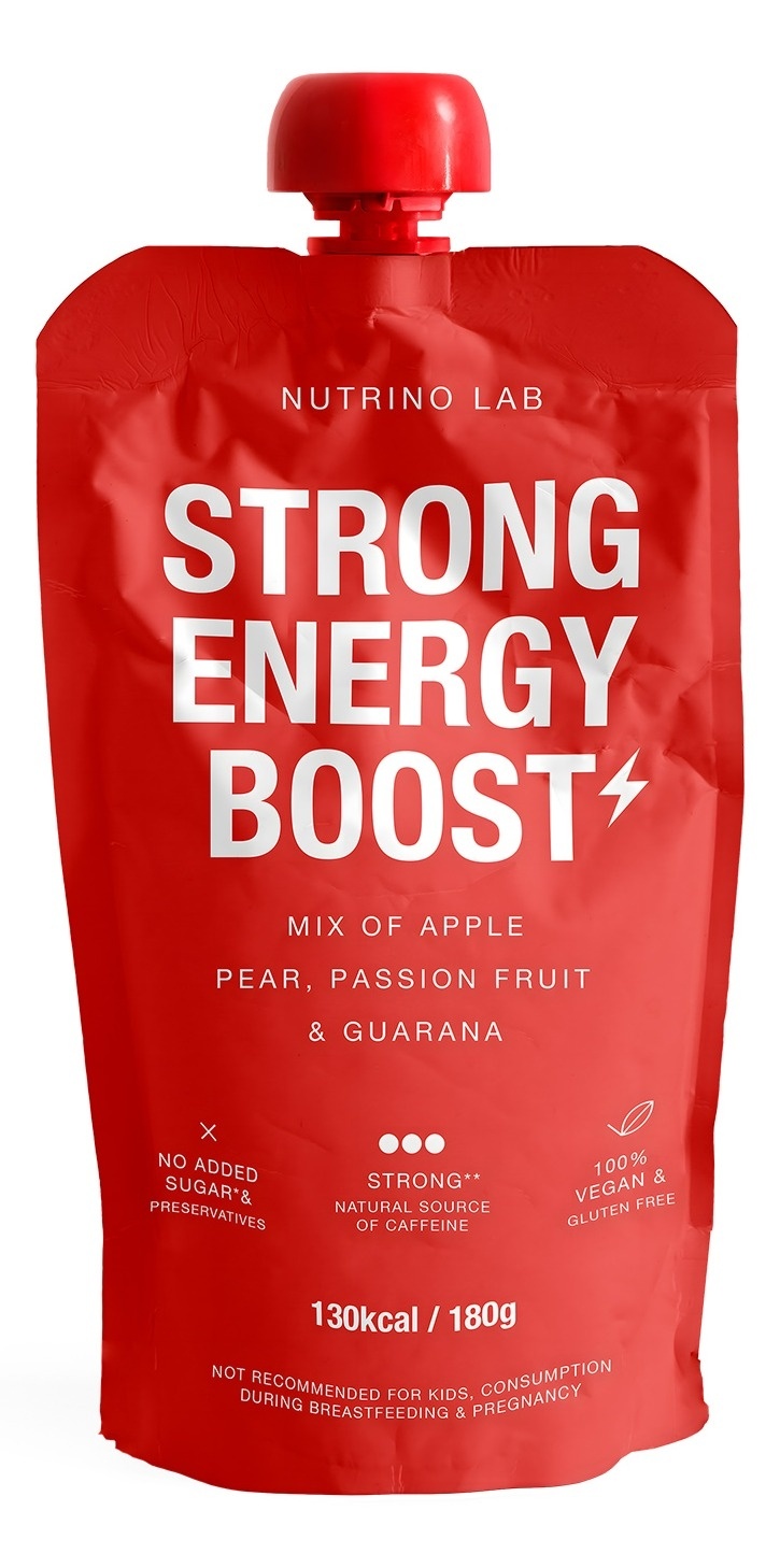 NUTRINO Lab voćni pire lab strong energy boost 180g - Cenoteka