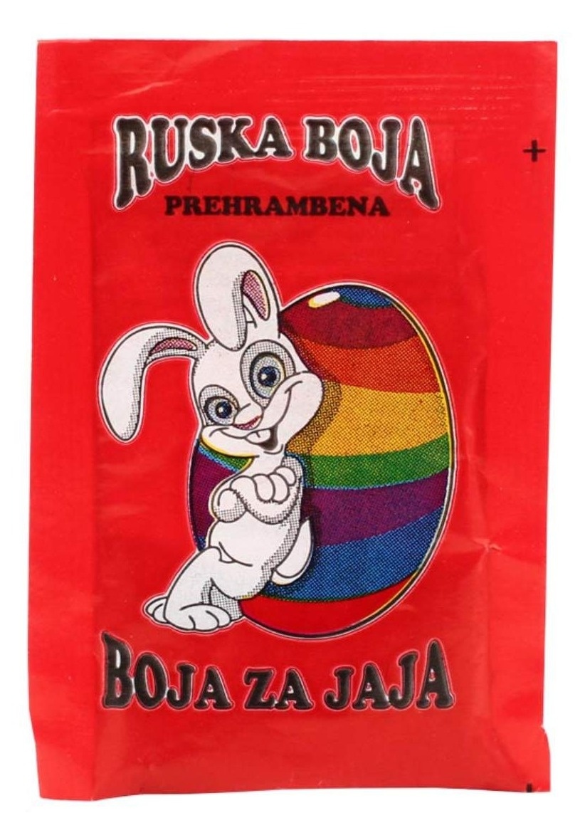 Ruska boja za jaja crvena - Cenoteka