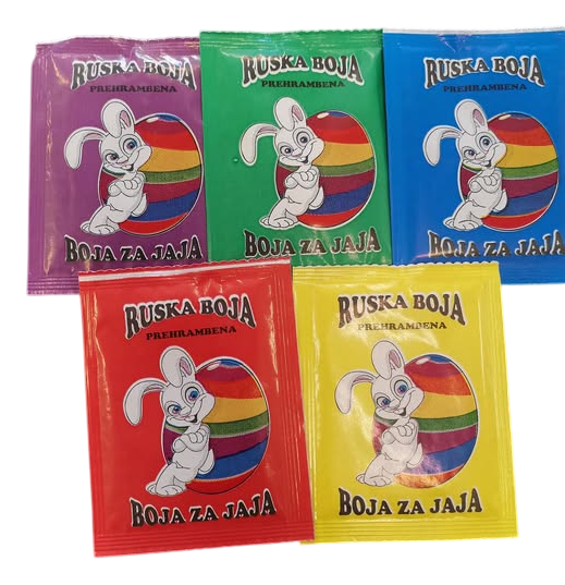 Ruske boje za uskršnja jaja mix HARBOUR 5kom - Cenoteka