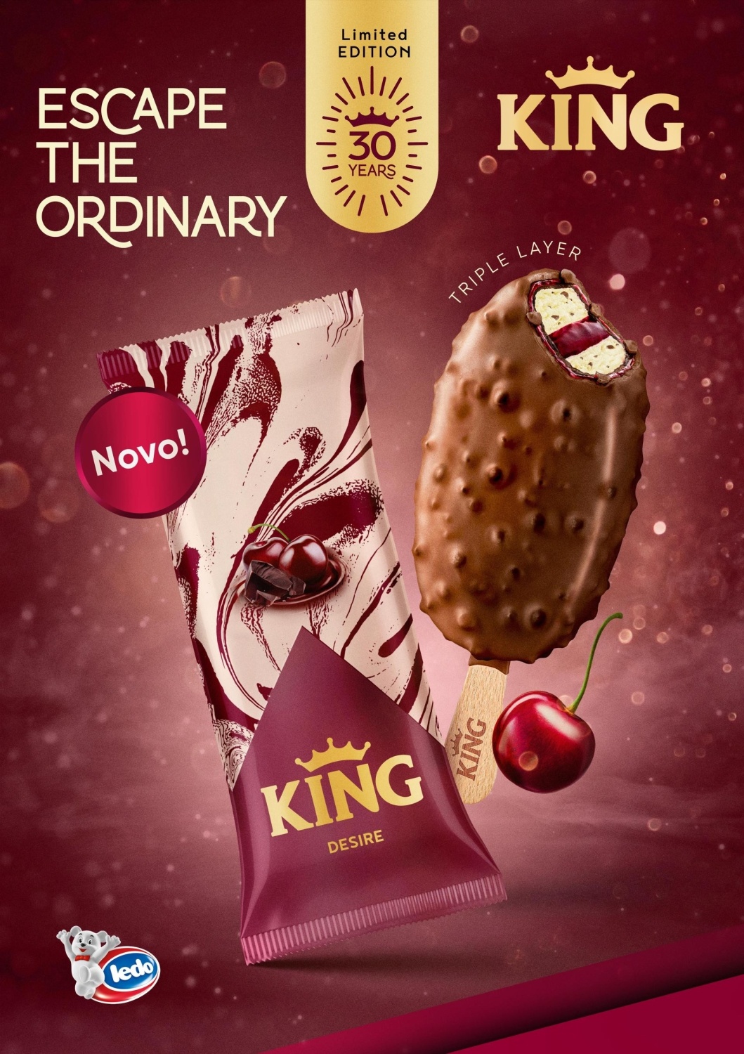 Sladoled FRIKOM King desire multipack 3x100ml - Cene i Akcije