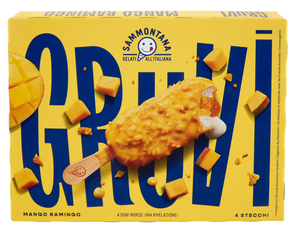 Sladoled GRUVI mango 4x60g - Cenoteka