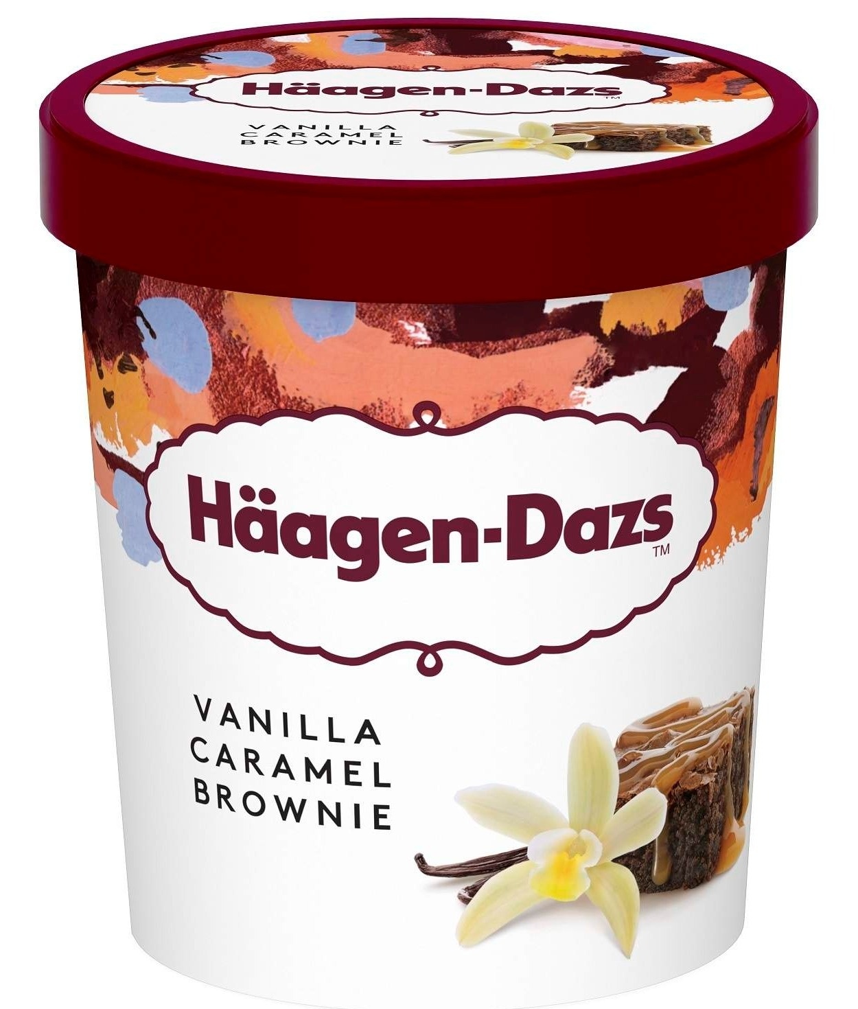 Sladoled HAAGEN DAZS vanila caramel brownie pint 460ml - Cenoteka