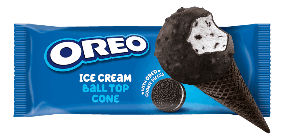 Sladoled OREO Ball top cone kornet 100ml - Cene i Akcije