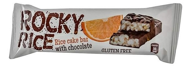 Štanglica BENLIAN Rocky rice choco narandža 18g - Cenoteka