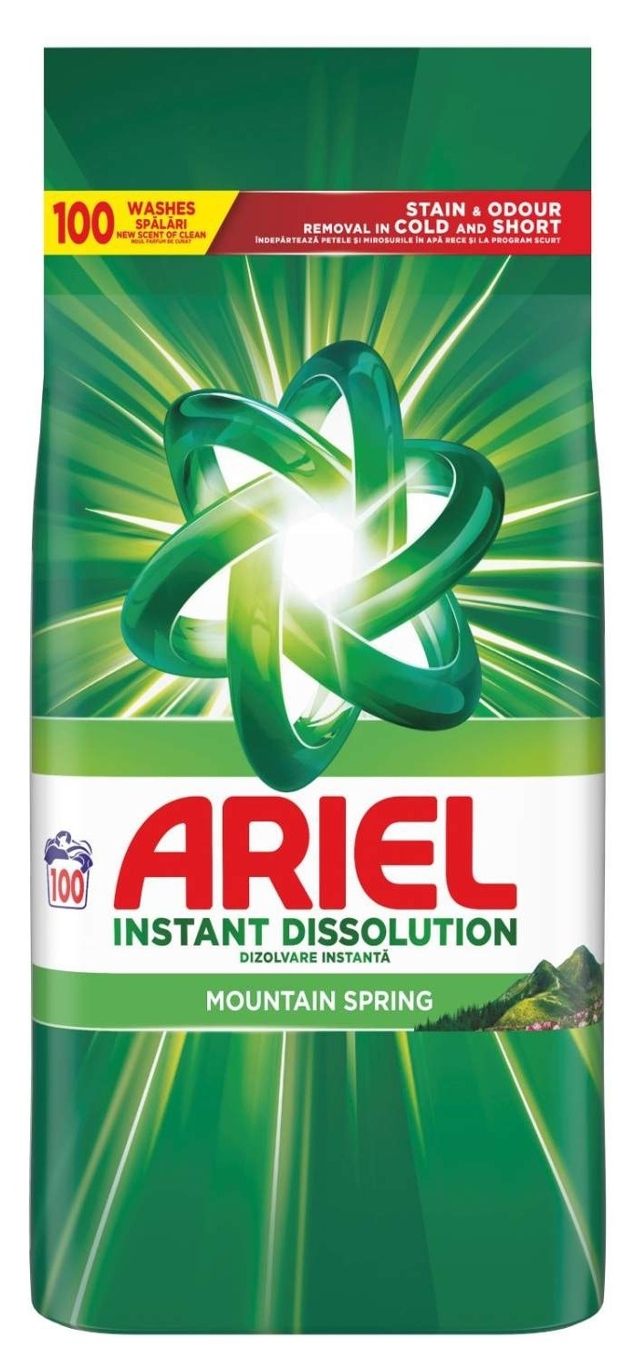 ARIEL Mountain spring deterdžent za veš 100 pranja (6,5kg) - Cenoteka