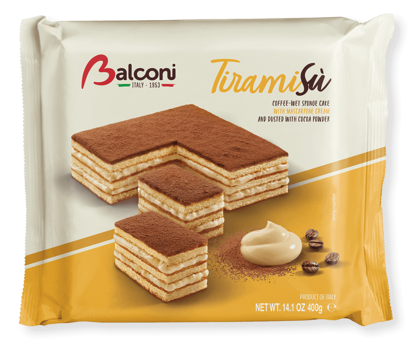 Rolat torta BALCONI Tiramisu 400g - Cenoteka