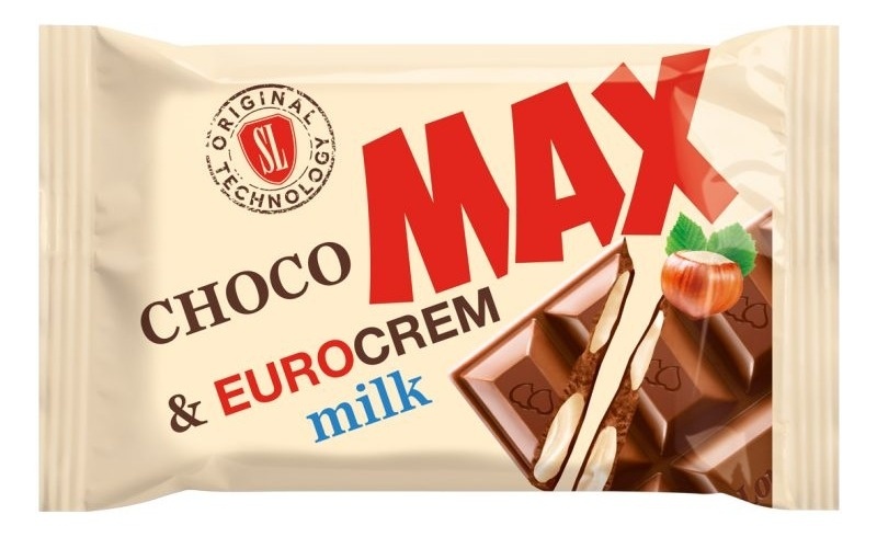 Bar CHOCO MAX eurocrem mleko 60g - Cenoteka