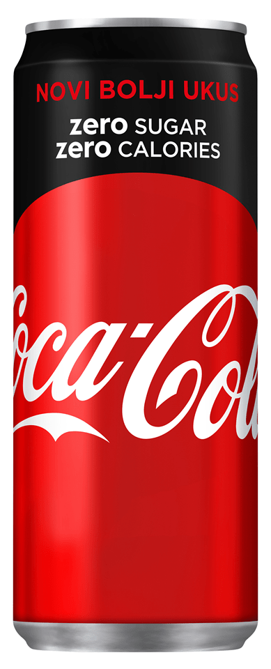 COCA COLA Zero slim 250ml - Cenoteka