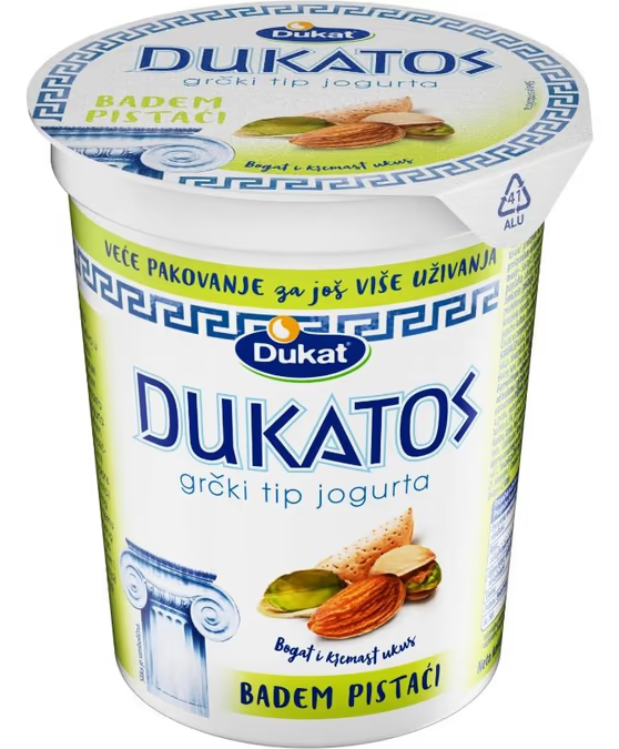 Grčki jogurt DUKATOS badem pistaći 400g - Cenoteka