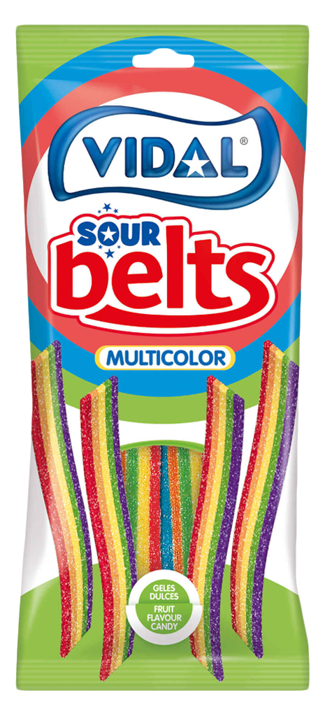 Gumene bombone VIDAL rainbow belt 90g - Cene i Akcije