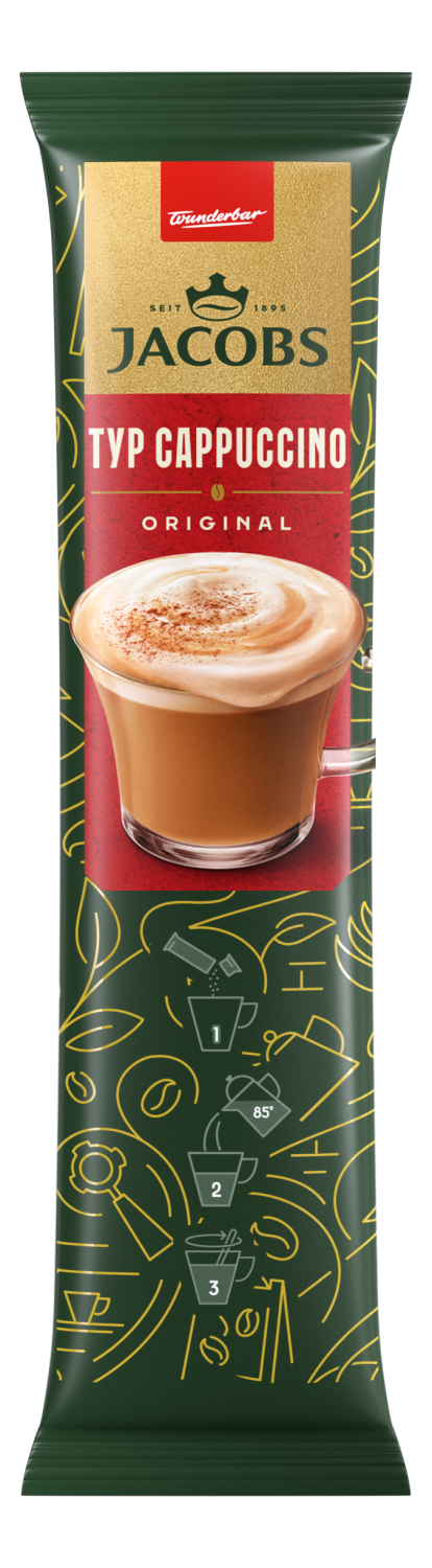 Instant kafa JACOBS Cappuccino original 3u1 11,6g - Cenoteka