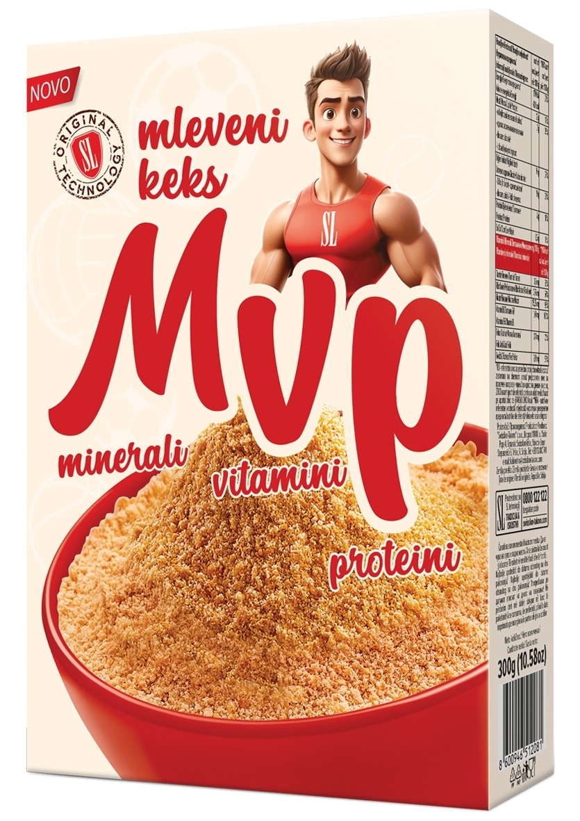 Keks SWISSLION MVP mleveni 150g - Cenoteka