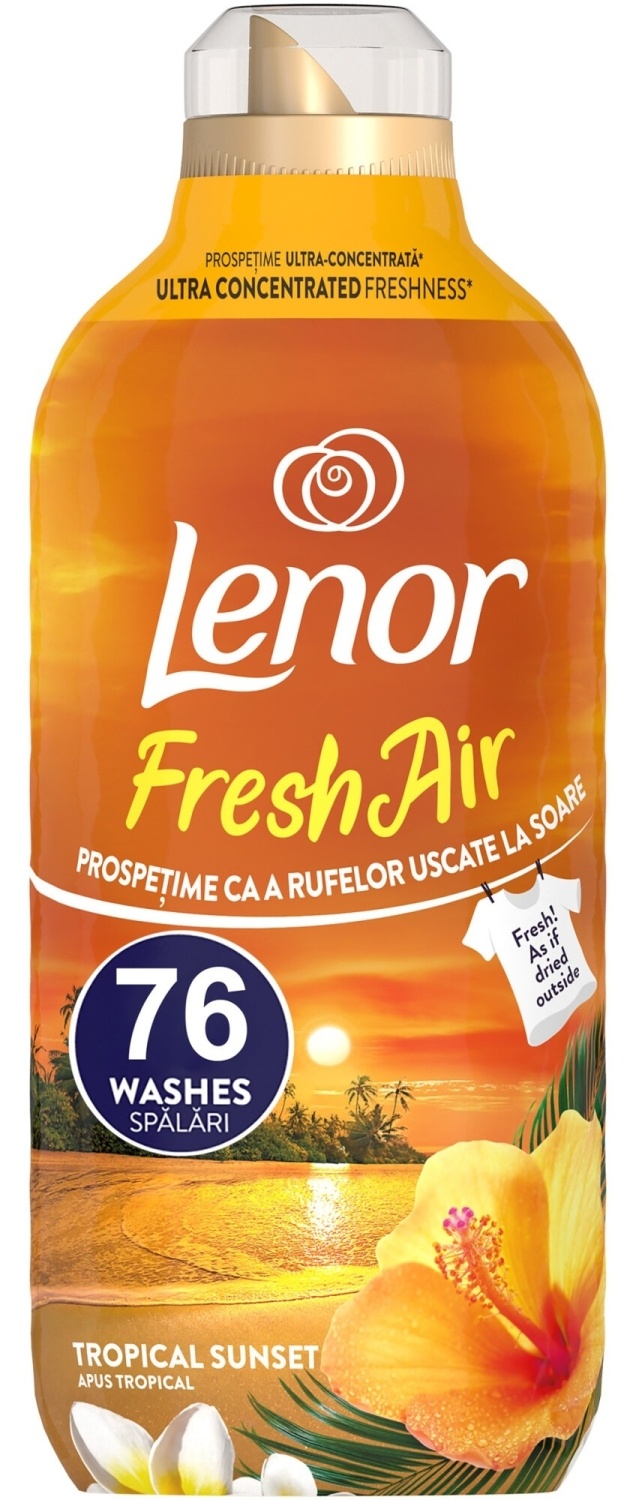 LENOR Fresh air tropical sunset omekšivač 76 pranja (1,064l) - Cenoteka