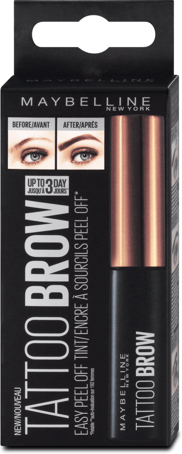 MAYBELLINE Tatto brow peel-off gel za obrve 02 medium brown - Cenoteka