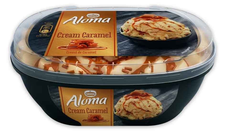 Sladoled ALOMA cream caramel 900ml - Cenoteka
