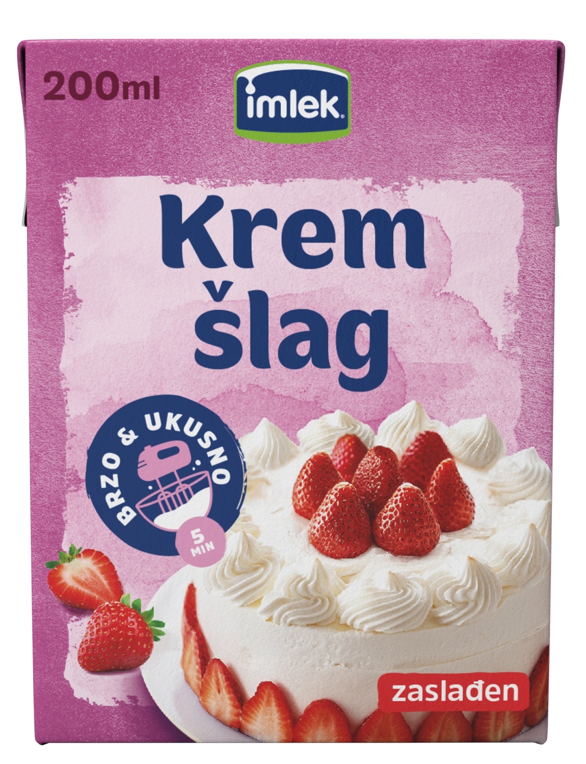 Šlag krem IMLEK 200ml - Cenoteka