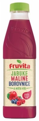 Voćni sok FRUVITA jabuke maline borovnice i ništa više 750ml - Cenoteka