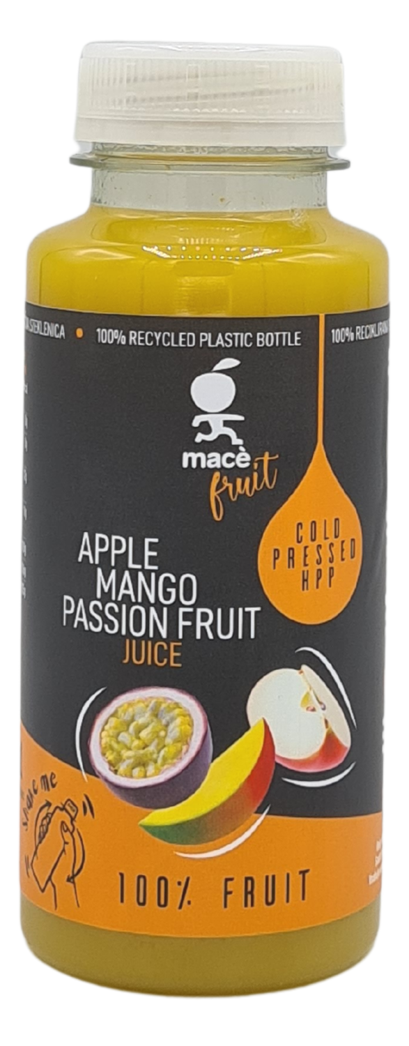 Voćni sok MACE Fruit jabuka mango passion fruit 100% 250ml - Cenoteka