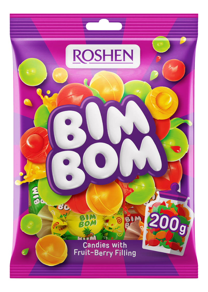 Bombone ROSHEN Bim bom 200g - Cenoteka