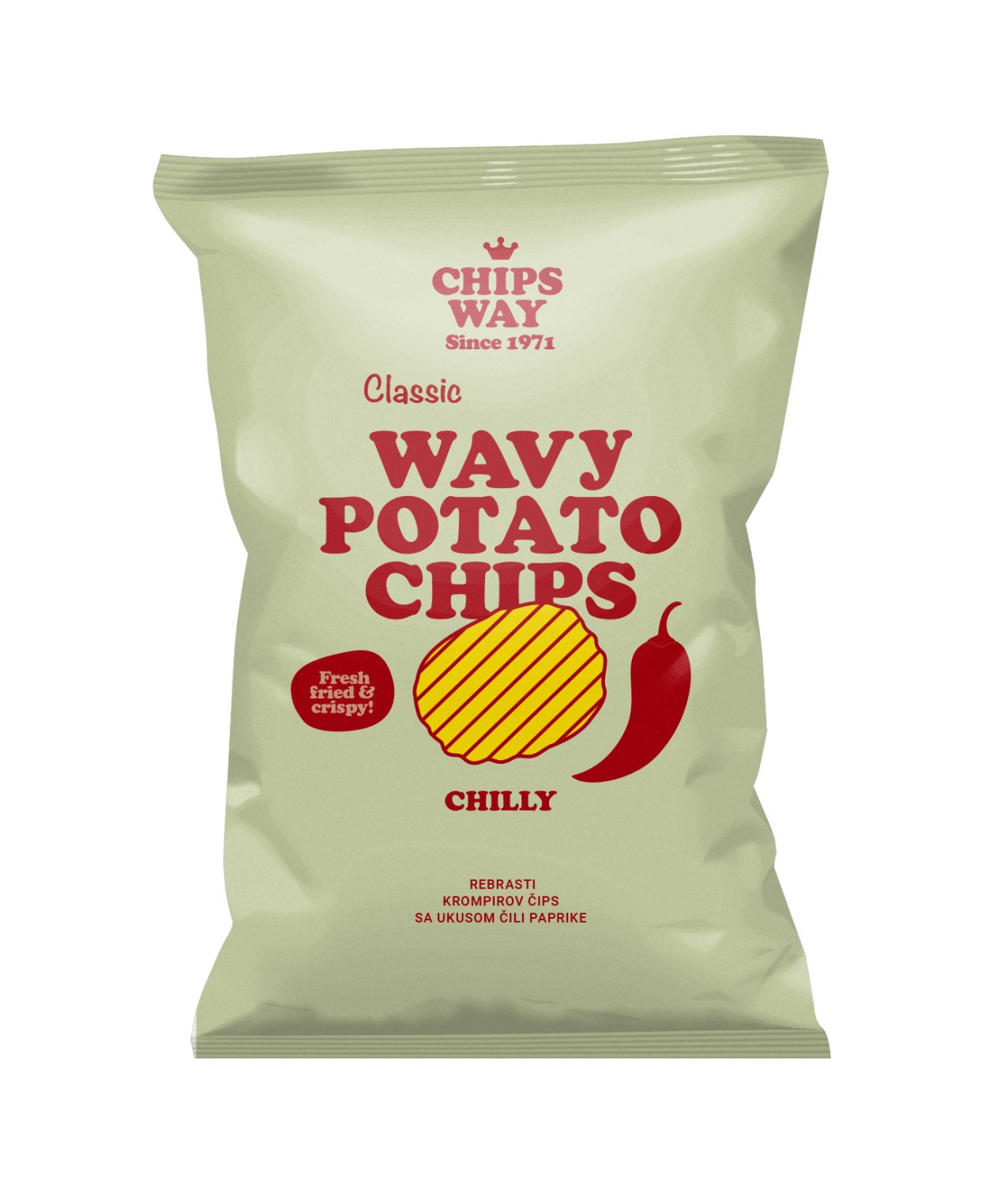 CHIPS WAY čili 150g - Cenoteka