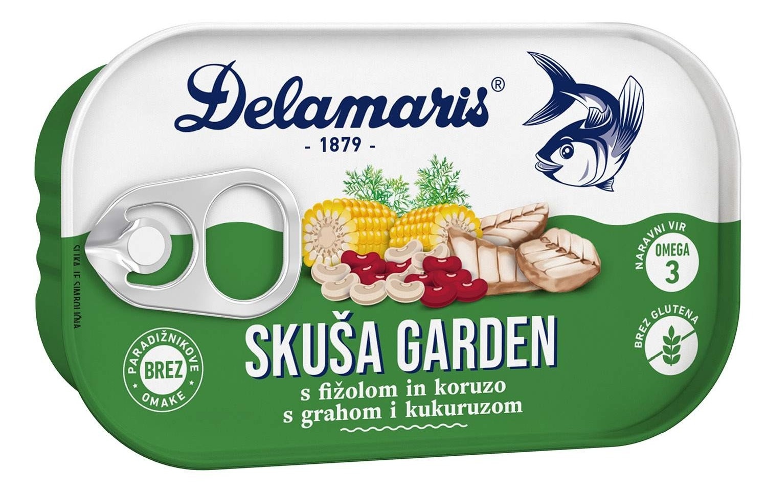 DELAMARIS Garden skuša sa povrćem 125g - Cene i Akcije