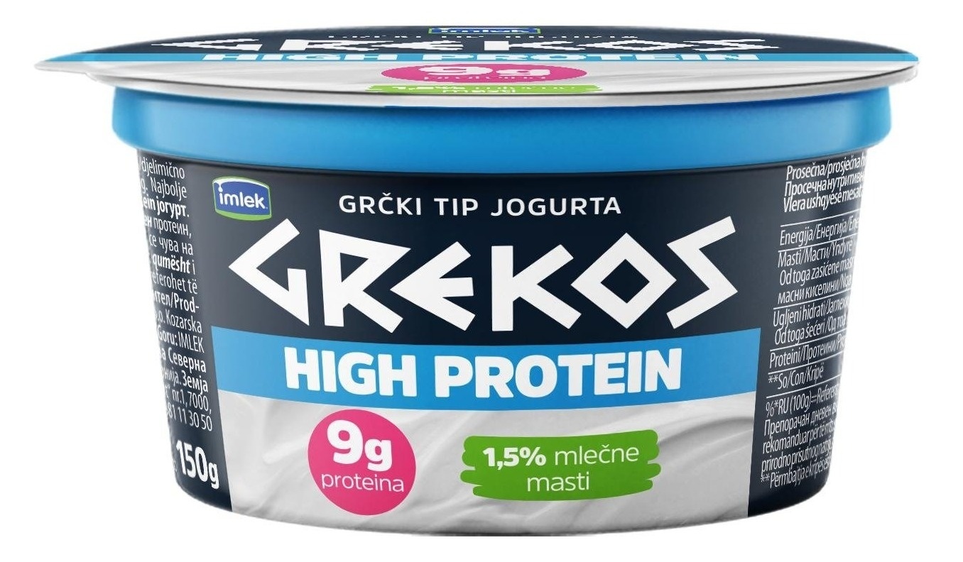 Grčki jogurt GREKOS high protein 150g - Cenoteka
