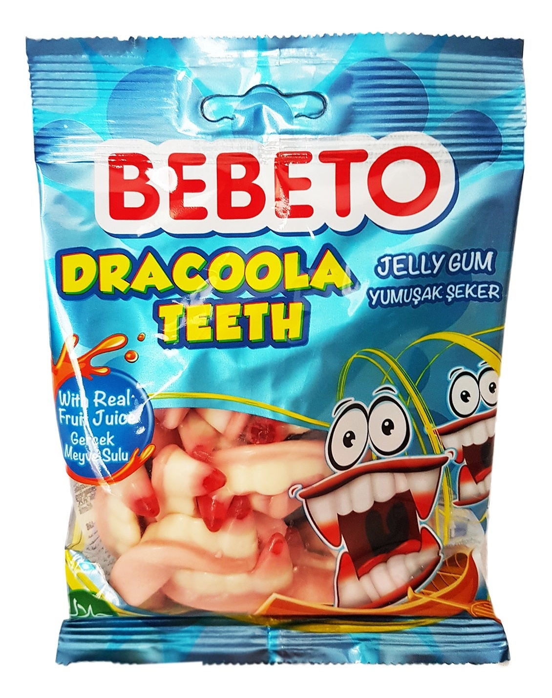 Gumene bombone BEBETO dracoola teeth 80g - Cene i Akcije