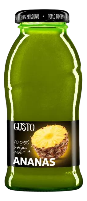 Voćni sok GUSTO ananas 200ml 24kom - Cenoteka