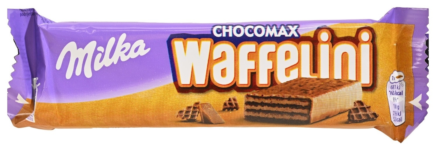 Čokoladica MILKA Waffelini chocomax 31g - Cenoteka
