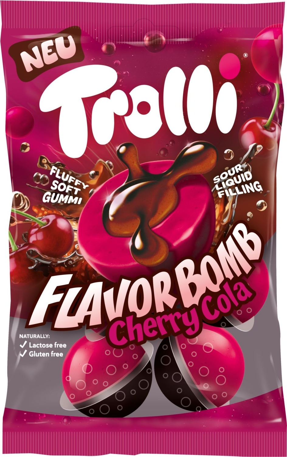 Gumene bombone TROLLI flavor višnja cola 75g - Cene i Akcije