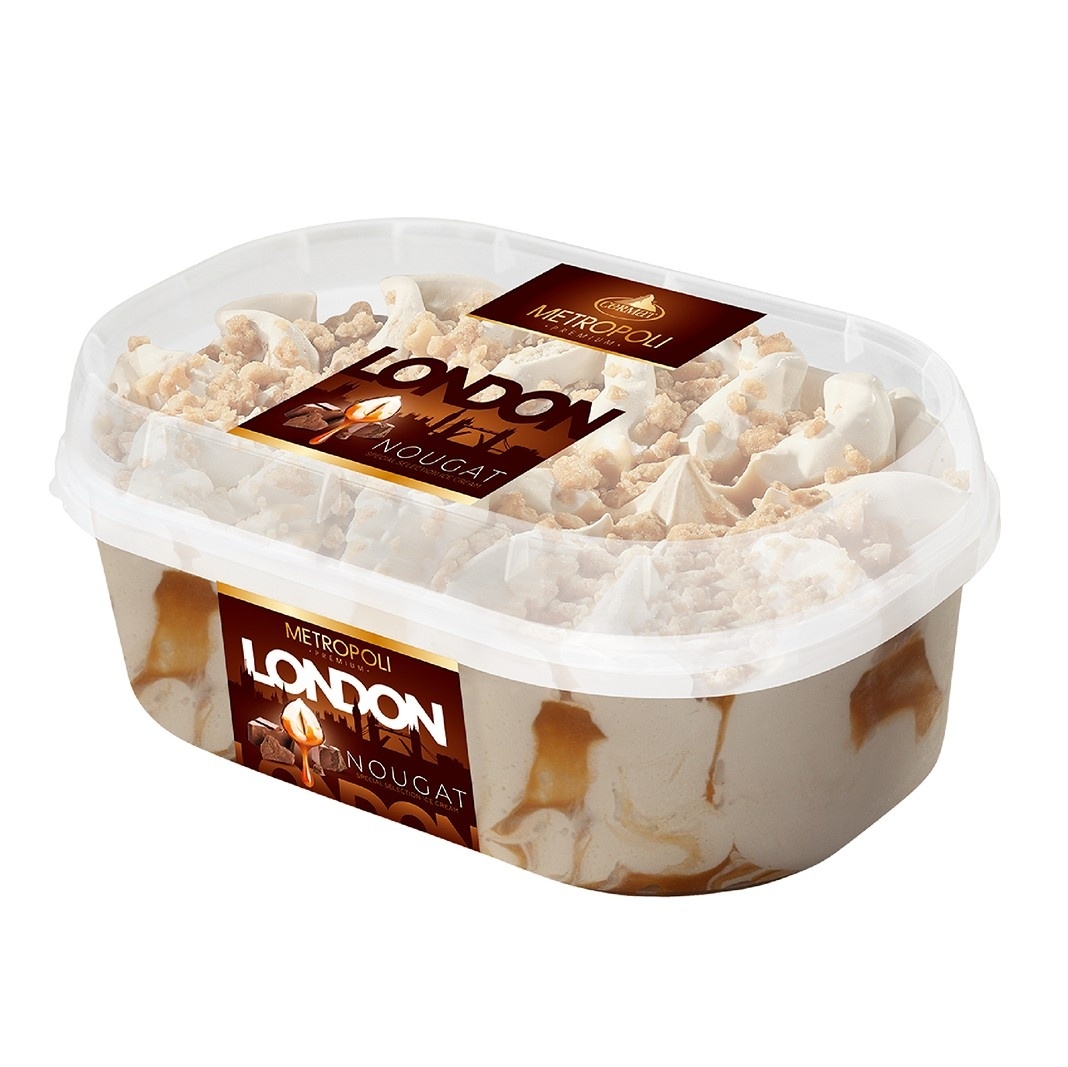 Sladoled CERMAT Metropoli London nougat 1000ml - Cene i Akcije