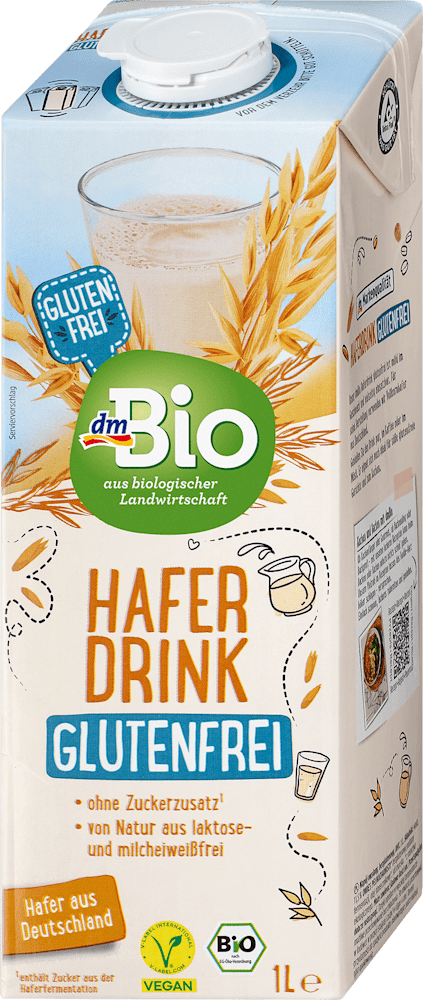 DM BIO napitak od ovsa bez glutena 1l - Cenoteka