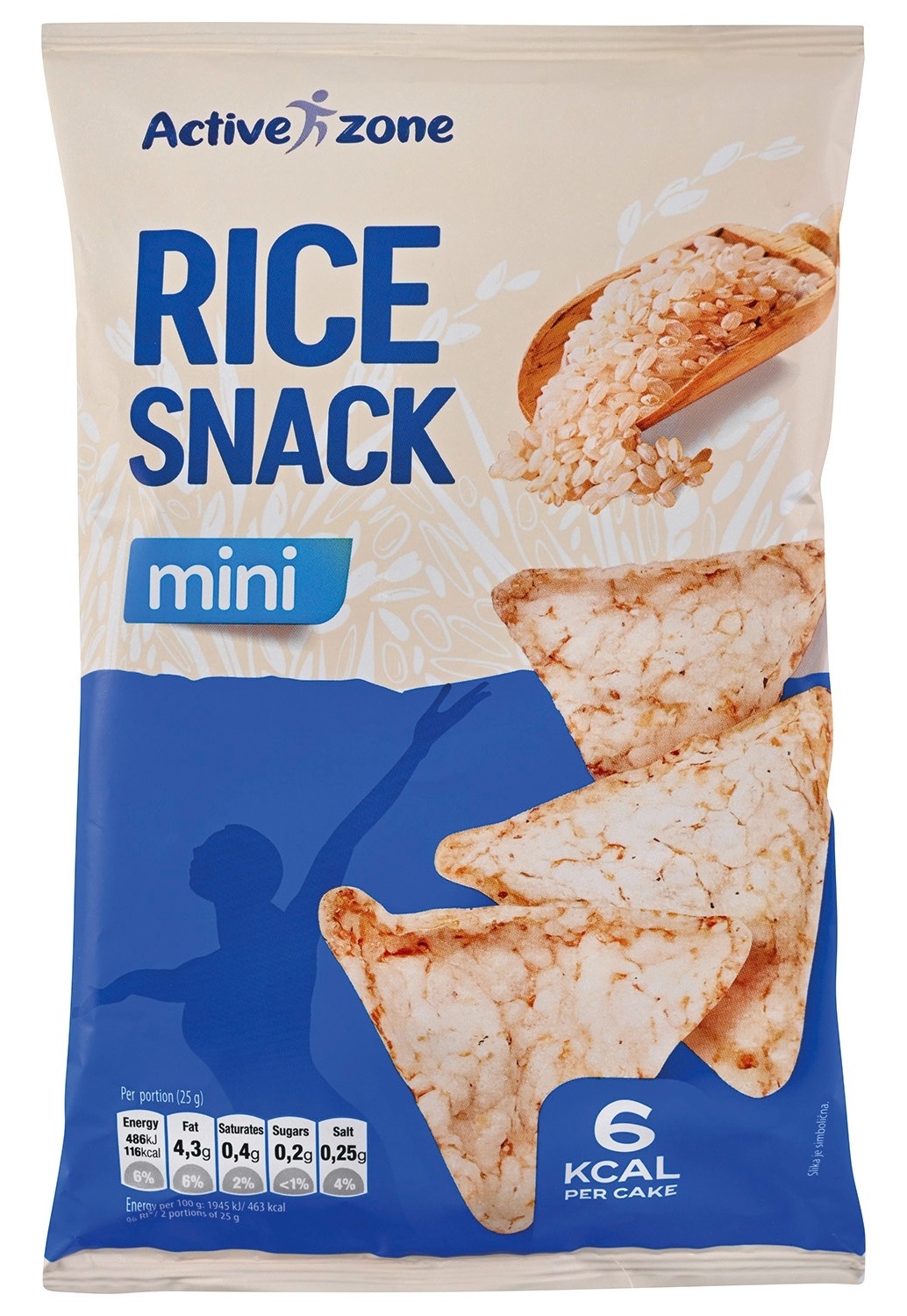 Galete ACTIVE ZONE Rice snack mini 50g - Cene i Akcije