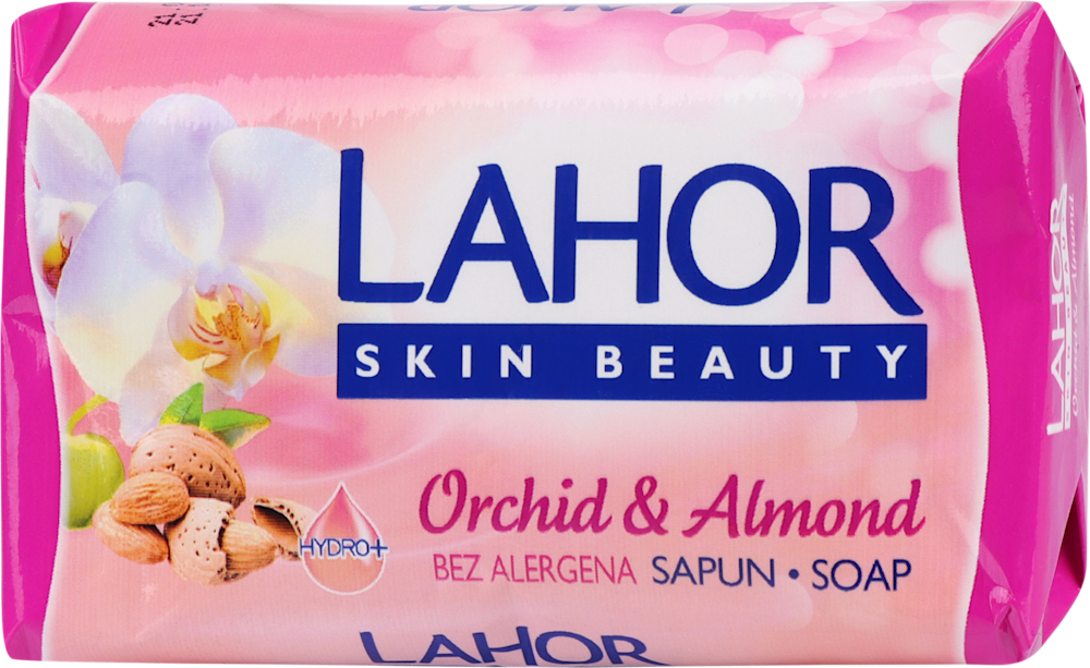 LAHOR orchid & almond sapun 80g - Cenoteka
