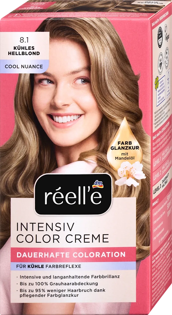REELL‘E Intensiv Color Creme farba za kosu 8.1 hladno plava - Cene i Akcije