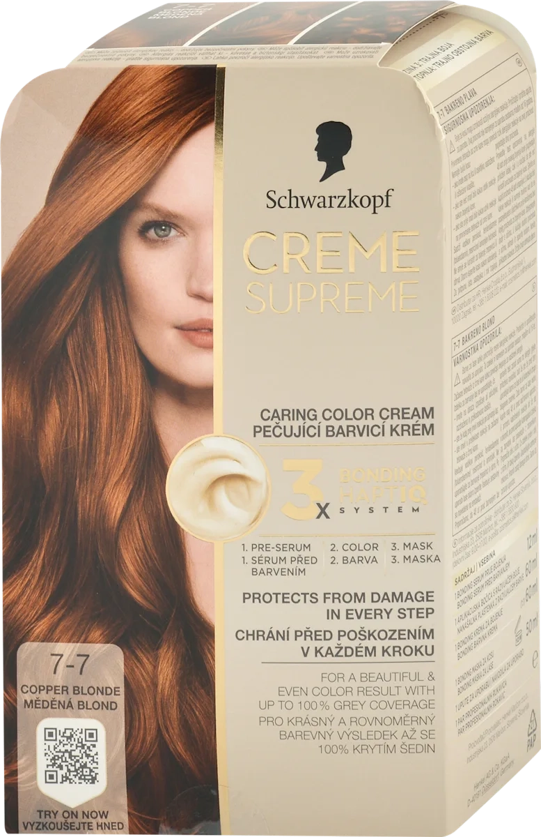 SCHWARZKOPF Creme Supreme farba za kosu 7-7 copper blonde - Cene i Akcije