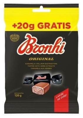 Bombone KRAŠ Bronhi original 120g - Cene i Akcije