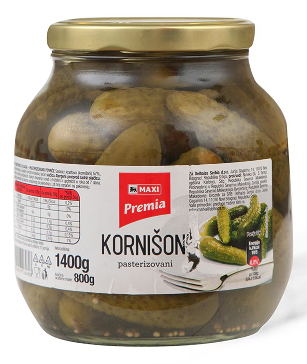 Kornišoni MAXI 1,4kg - Cene i Akcije